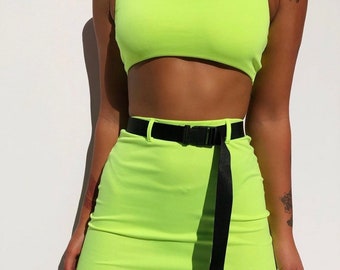 Neon Rave Outfits - Etsy