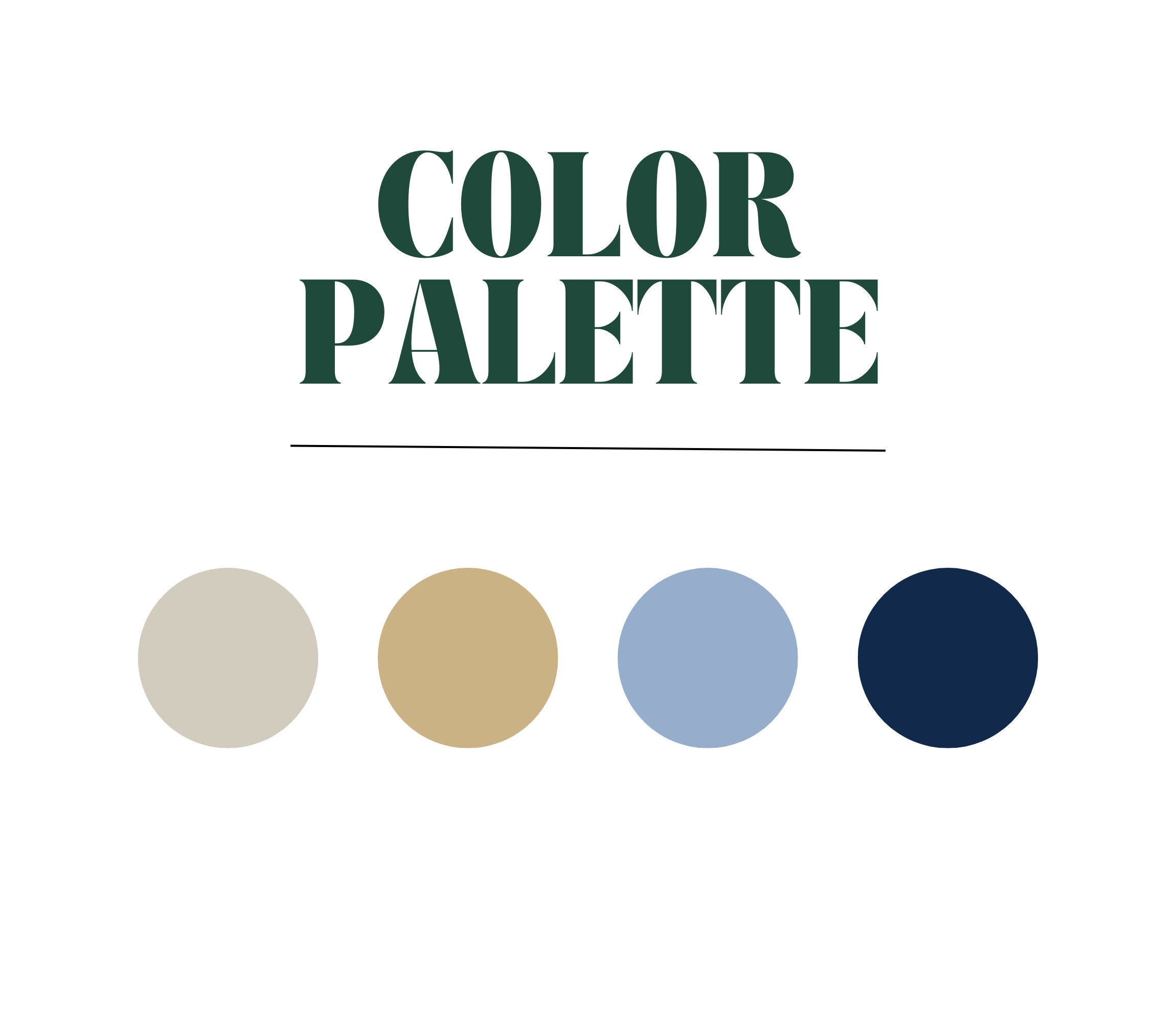 Custom Business Brand Kit I Dark Blue & Gold I Logos I Branding Colors ...