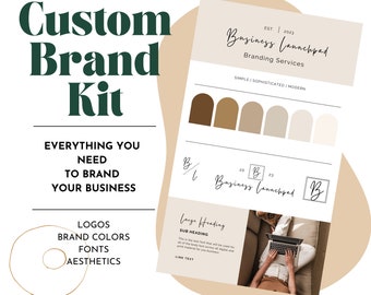 Custom Business Brand Kit I Modern Children's Boutique I Kids ...