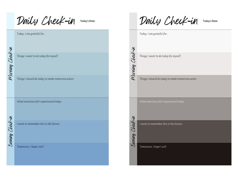 Daily Check-in (pngs) - Etsy