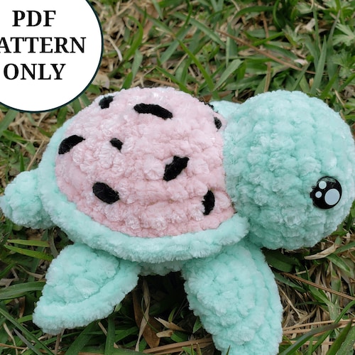 Gingerbread Turtle Pattern Crochet PDF Download Beginner - Etsy