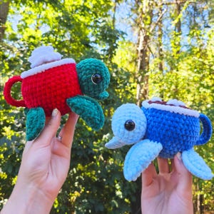 Crochet Pattern Christmas Turtle Pattern Bundle PDF Download Beginner ...