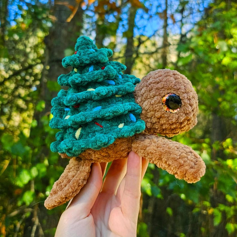 Crochet Pattern Christmas Turtle Pattern Bundle PDF Download Beginner ...
