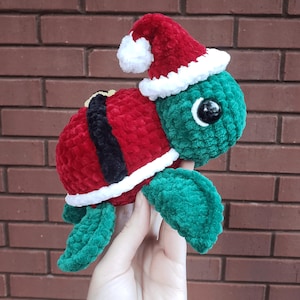 Crochet Pattern Christmas Turtle Pattern Bundle PDF Download Beginner ...