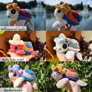 Scarecrow Turtle Pattern Crochet PDF Download Beginner Friendly ...