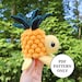 Pineapple Turtle Pattern Crochet PDF Download Beginner Friendly ...