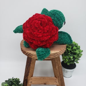 Rose Turtle Crochet Pattern PDF Download, Beginner Friendly Amigurumi ...