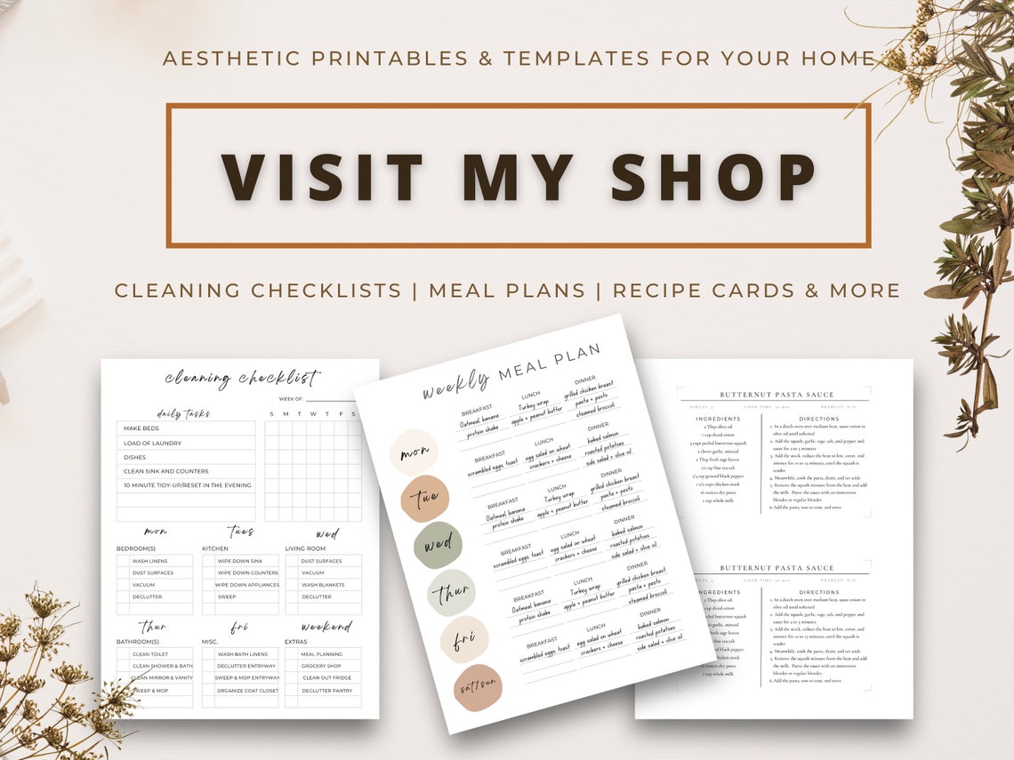 Kid's Chore Chart Template Canva, Chore Calendar Printable, House ...