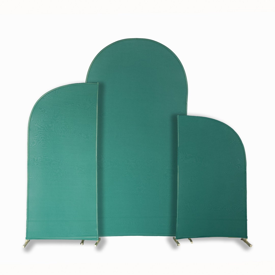 Spandex Arch Covers for Chiara Frame Backdrop 3pc/set Emerald Green - Etsy