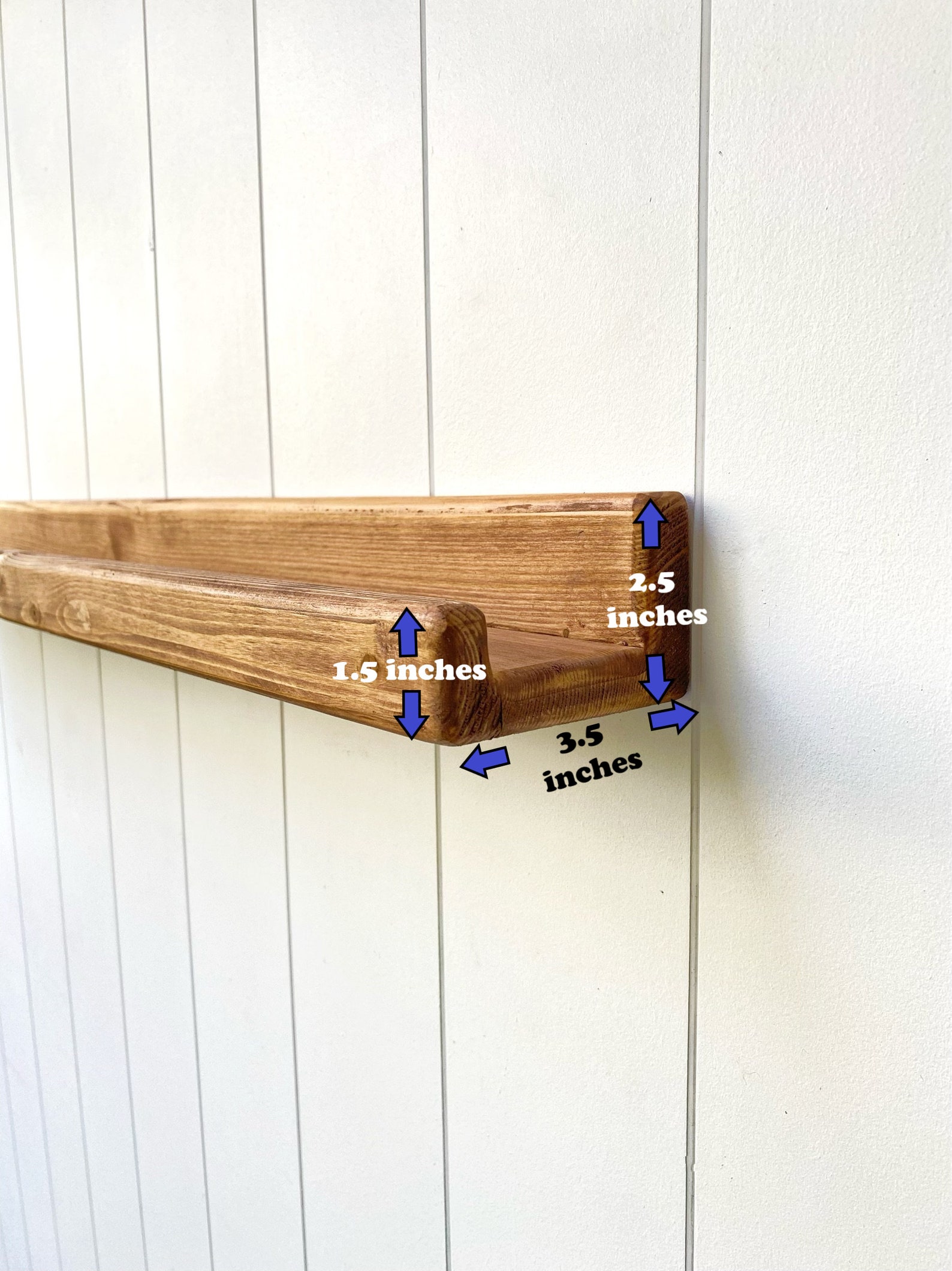 Picture Ledge Shelf, Gallery Wall Set Shelves, Wooden Wall Shelf ...