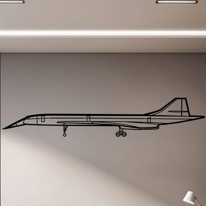 Metal Concorde - Etsy