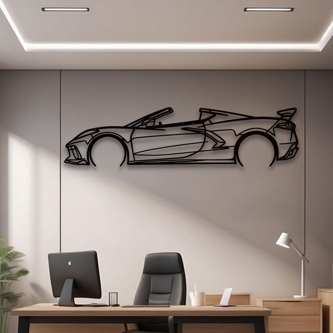 Metal Car Decor Wall Art, Unique Valentine's Day Gift for Car Lovers ...