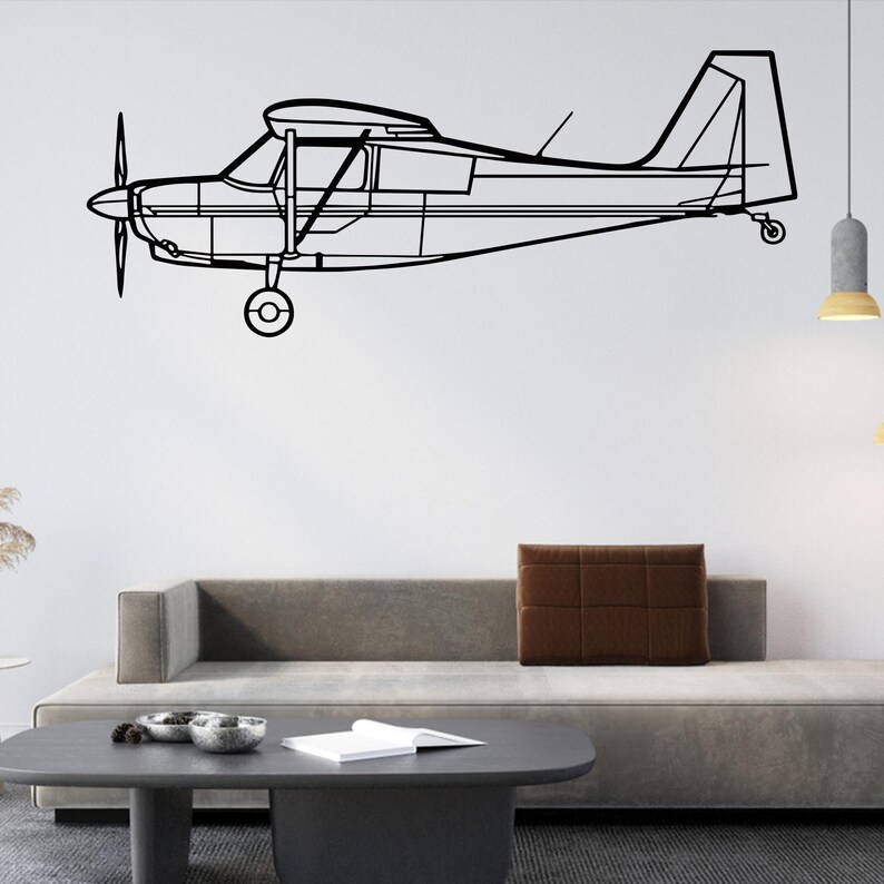 Citabria Explorer Metal Airplane Wall Art: Aviation Decor Gift - Etsy