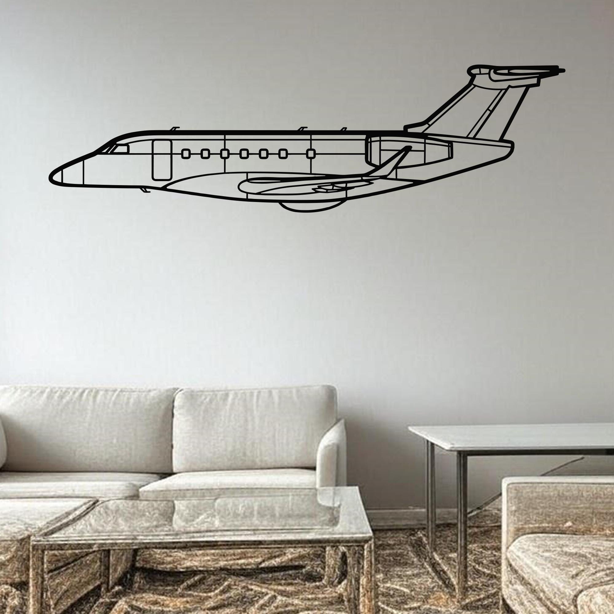 Praetor 600 Metal Wall Art: Embraer Jet Decor for Pilots - Etsy