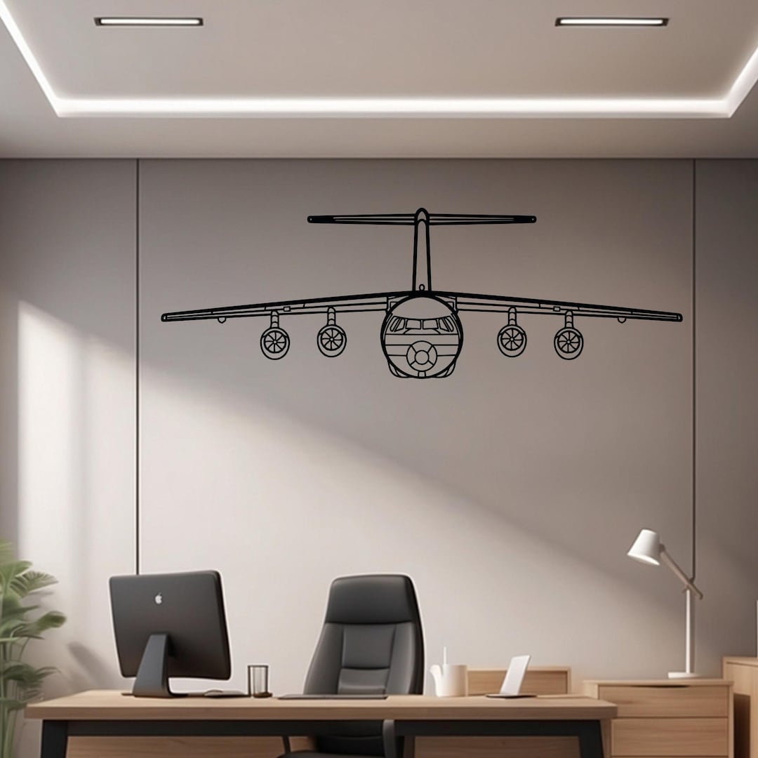 Bae 146 Metal Airplane Wall Art: Aviation Decor for Pilots - Etsy