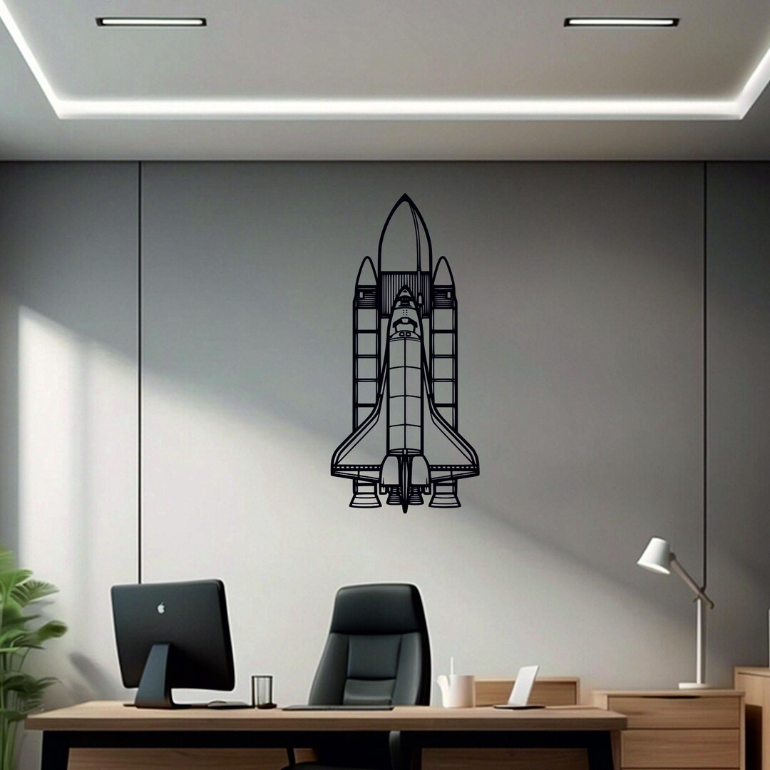SLS Rocket Metal Wall Art: NASA Space Launch System Decor - Etsy