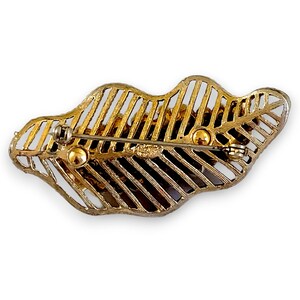 Vintage Kramer of New York Gold-tone and Pearl Brooch - Etsy