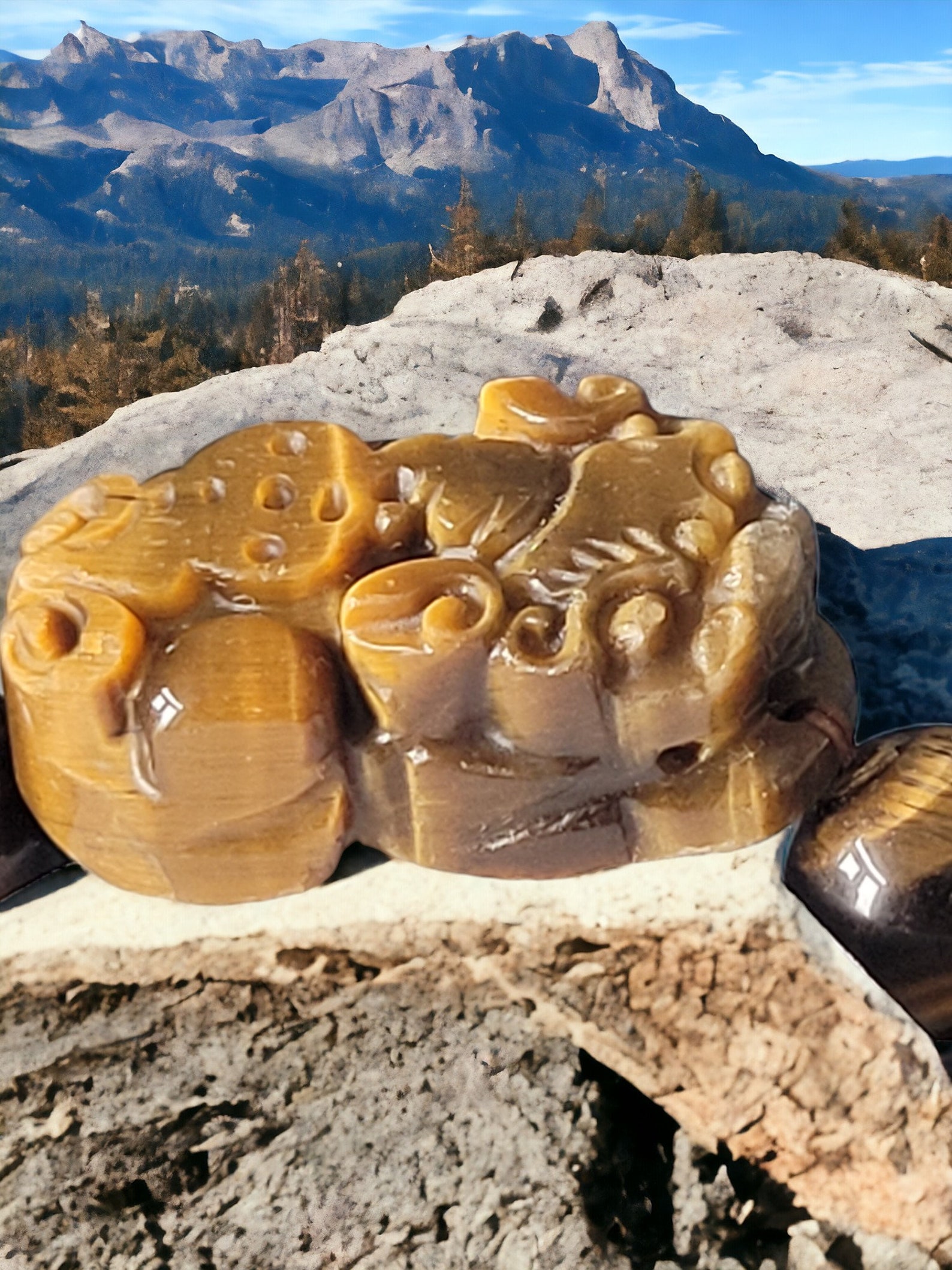 Pi Yao Pixiu Carved Dragon Golden Tiger's Eye Bracelet - Etsy