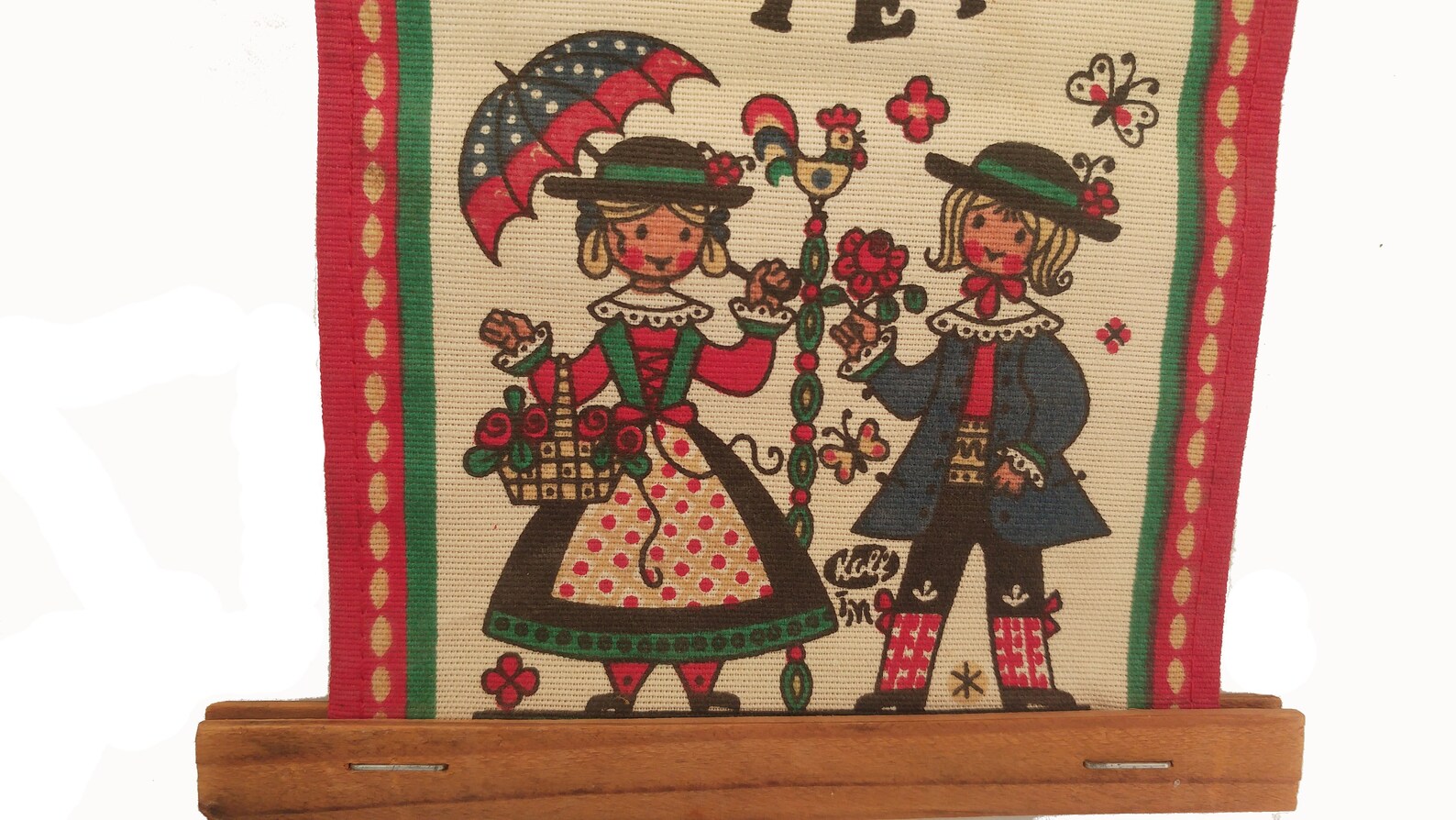 Kolf Austrian Tea Towel/wall Hanging wien Souvenir From Vienna ...