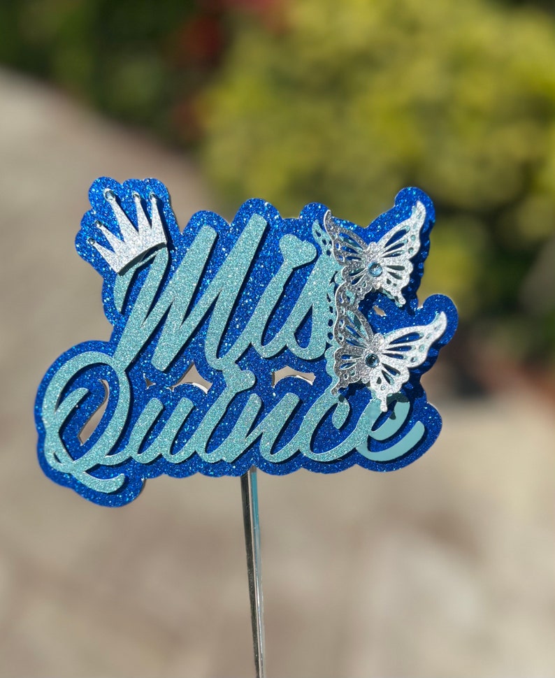 Mis Quince Cake Topper - Etsy