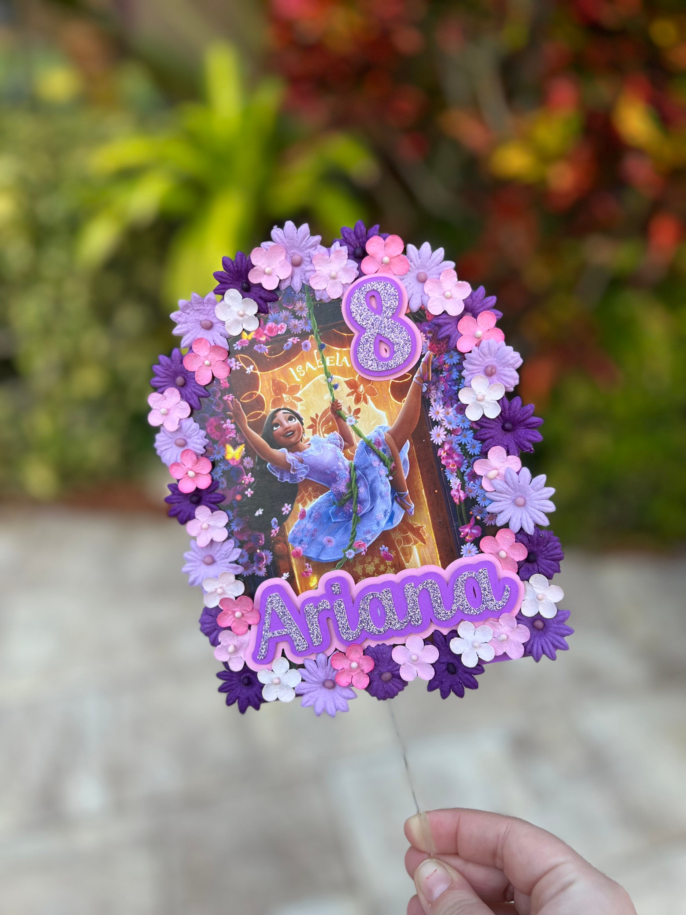 Isabela Encanto Cake Topper Personalized Cake Topper - Etsy