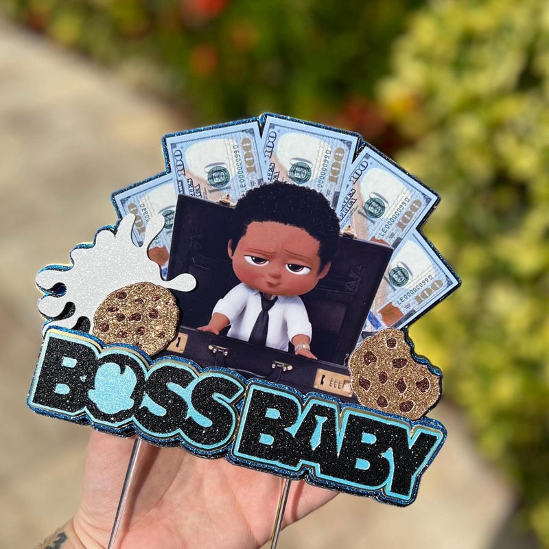 Boss Baby Cake Topper - Etsy