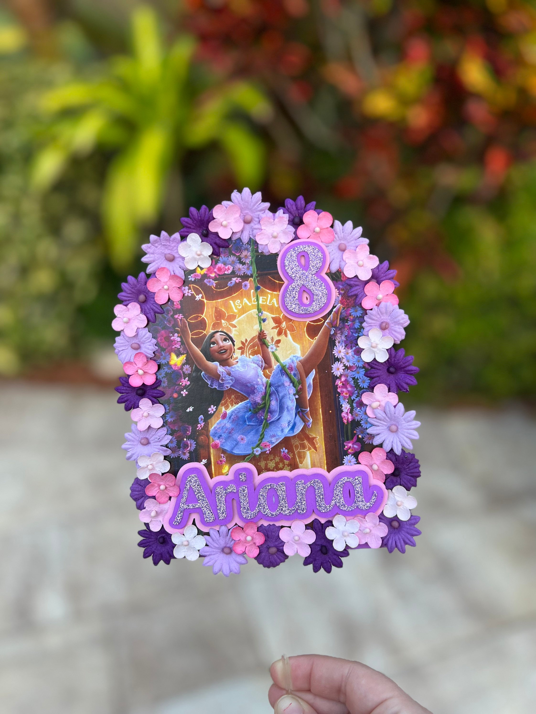 Isabela Encanto Cake Topper Personalized Cake Topper - Etsy