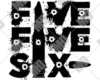 5.56 Svg - Etsy