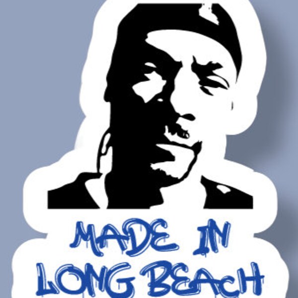 Long Beach Sticker - Etsy