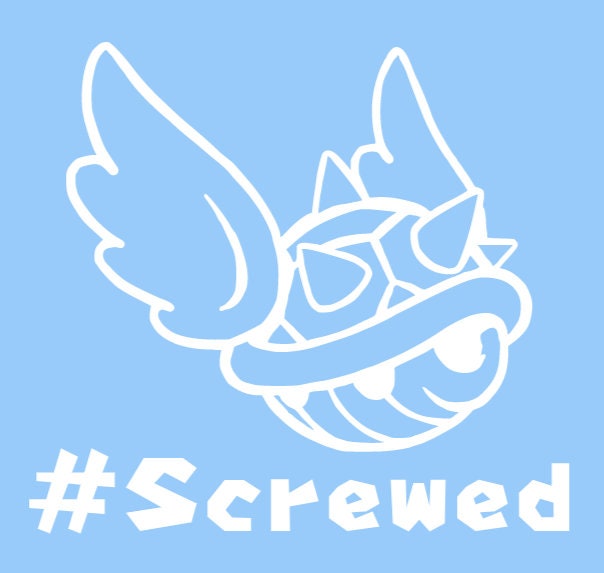 Mario Kart Blue Shell Decal - Etsy