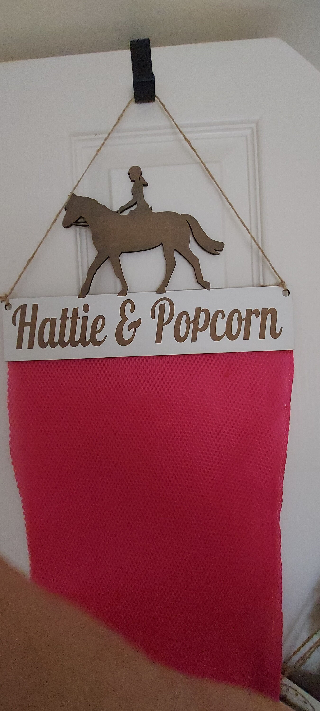 Personalised Rosette Holder - Etsy UK