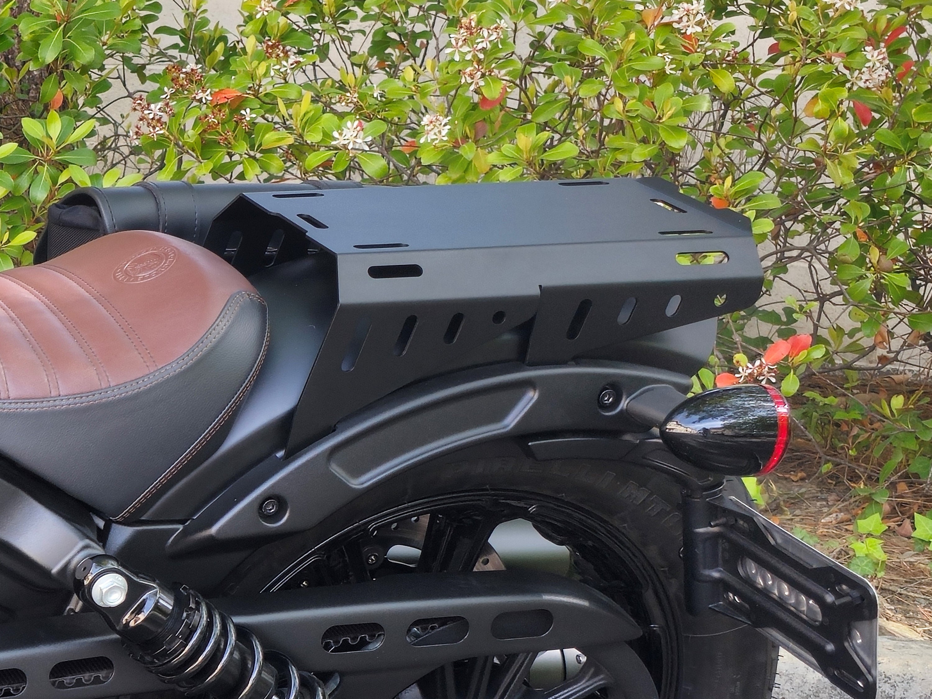 Indian Scout Bobber Luggage Rack Matte Black Powder Coated Steel - Etsy