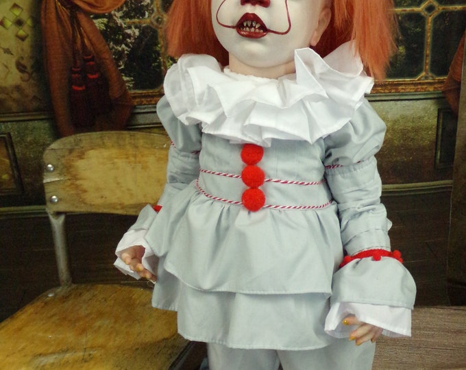 Reborn Doll Pennywise the Clown - Etsy