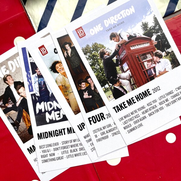 One direction poster - Etsy México