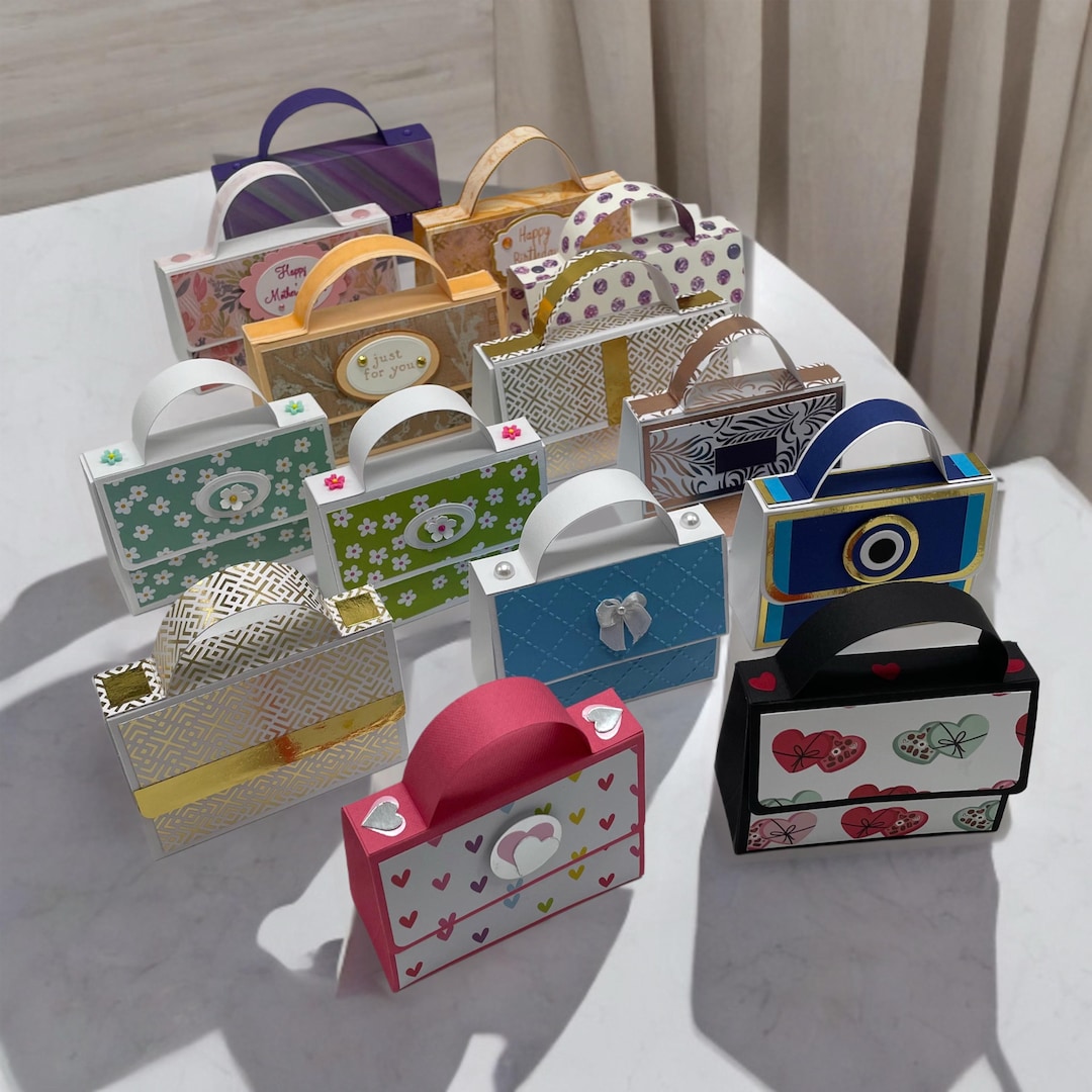 Little Purse Gift Boxes - Cute Purse Shaped Gift Boxes in a Variety of ...