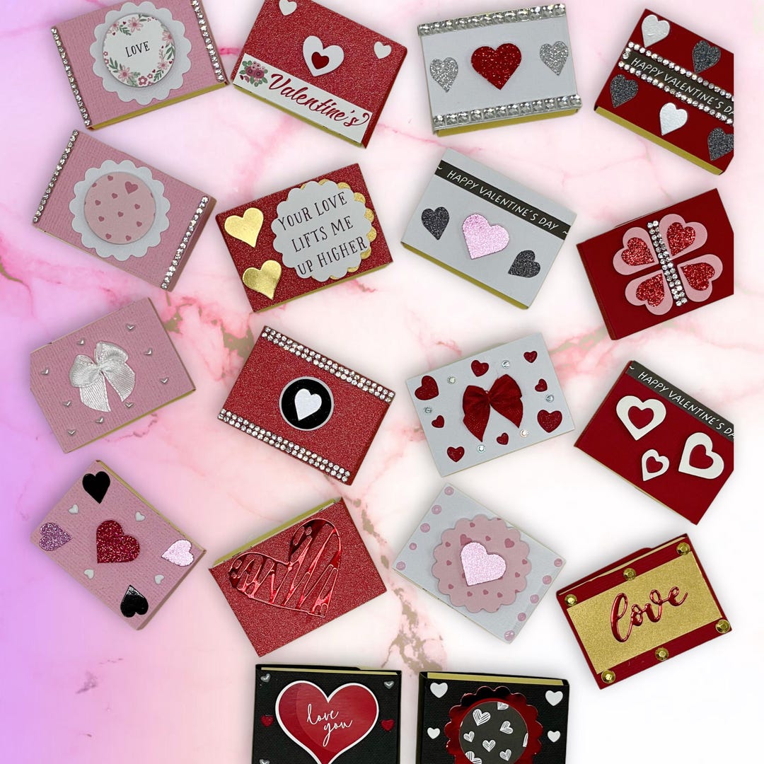Valentine's Sticky Note Holders (mini) - 100 Sheets- Makes Great Gift ...