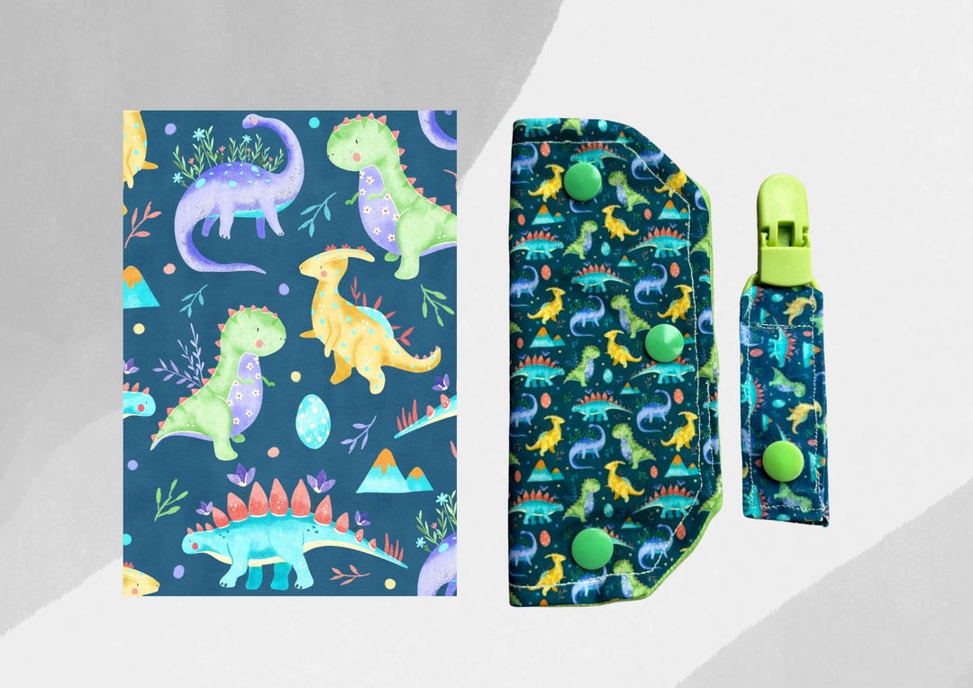 Dinosaur Tubie Clip, Tape, Tummy Pad / Port Cover - NJ/NG/PEG Oxygen ...