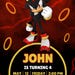 Shadow the Hedgehog Birthday Card | Sonic Digital Download | Printable ...