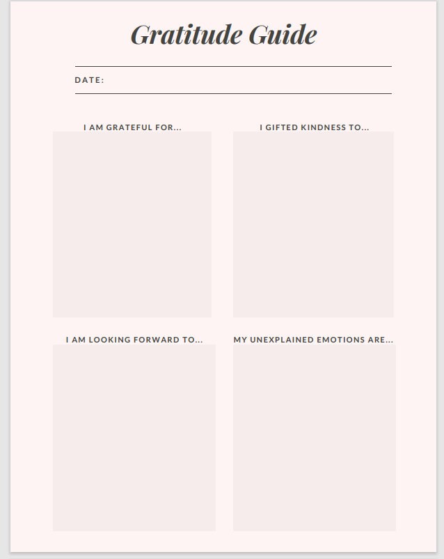 30 Day Printable Self Discovery Planner - Etsy