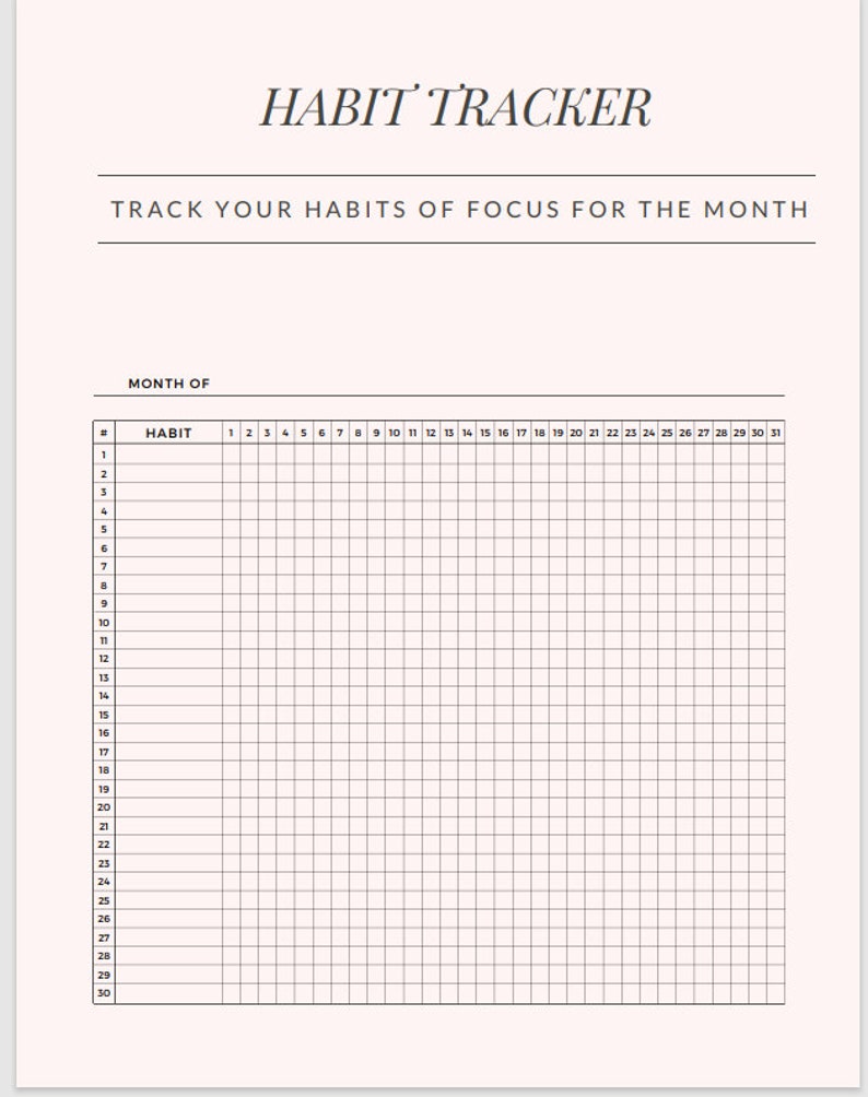 30 Day Printable Self Discovery Planner - Etsy Canada