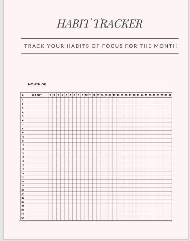 30 Day Printable Self Discovery Planner - Etsy