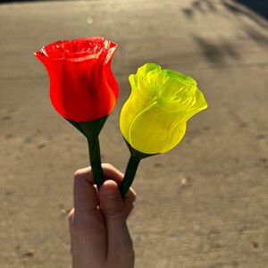Colorful Roses - 3D Printed (read Description!) Bundle Deals Available ...