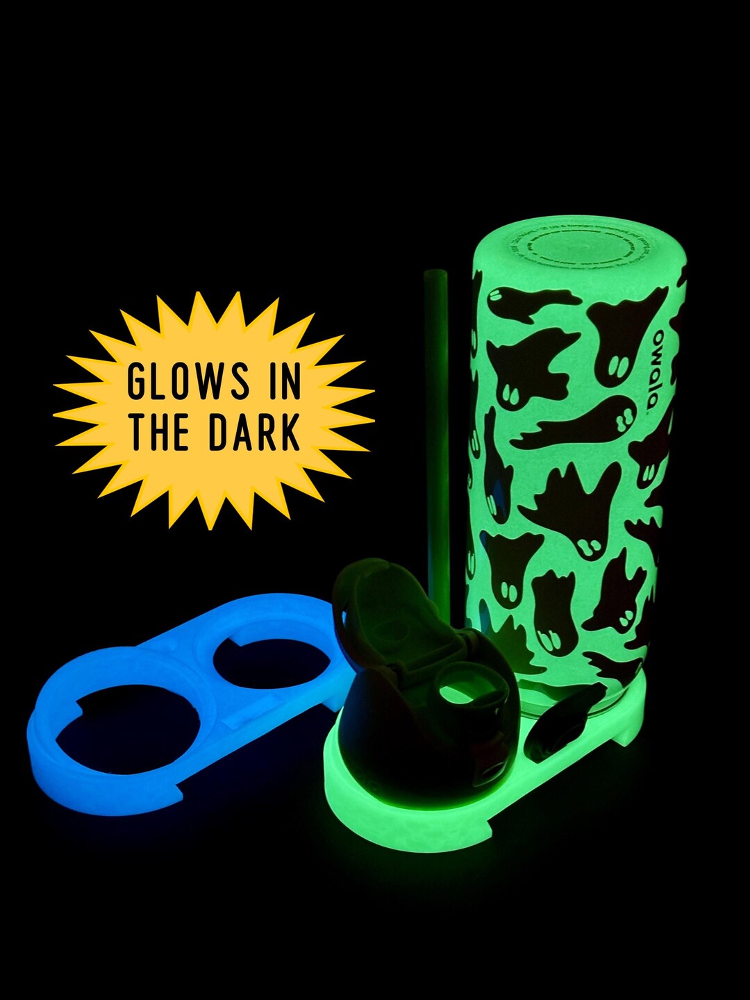 Glow in the Dark Compact Drying Rack for Most Major Water Bottle Brands ...