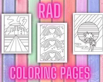 20 Donut Printable Coloring Pages Digital Download - Etsy