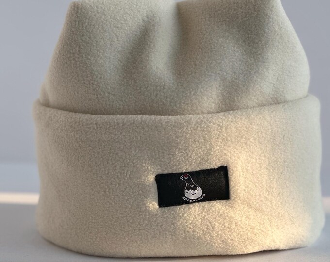 Four Point Fleece Beanie Buttercream Color - Etsy
