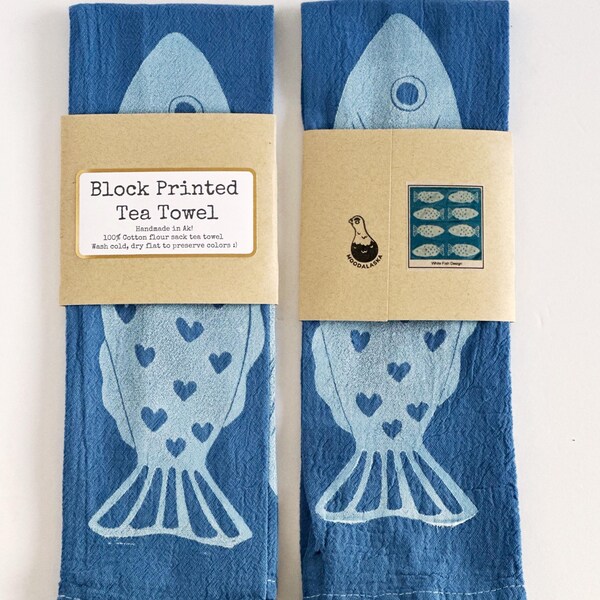 Fish Hand Towels - Etsy