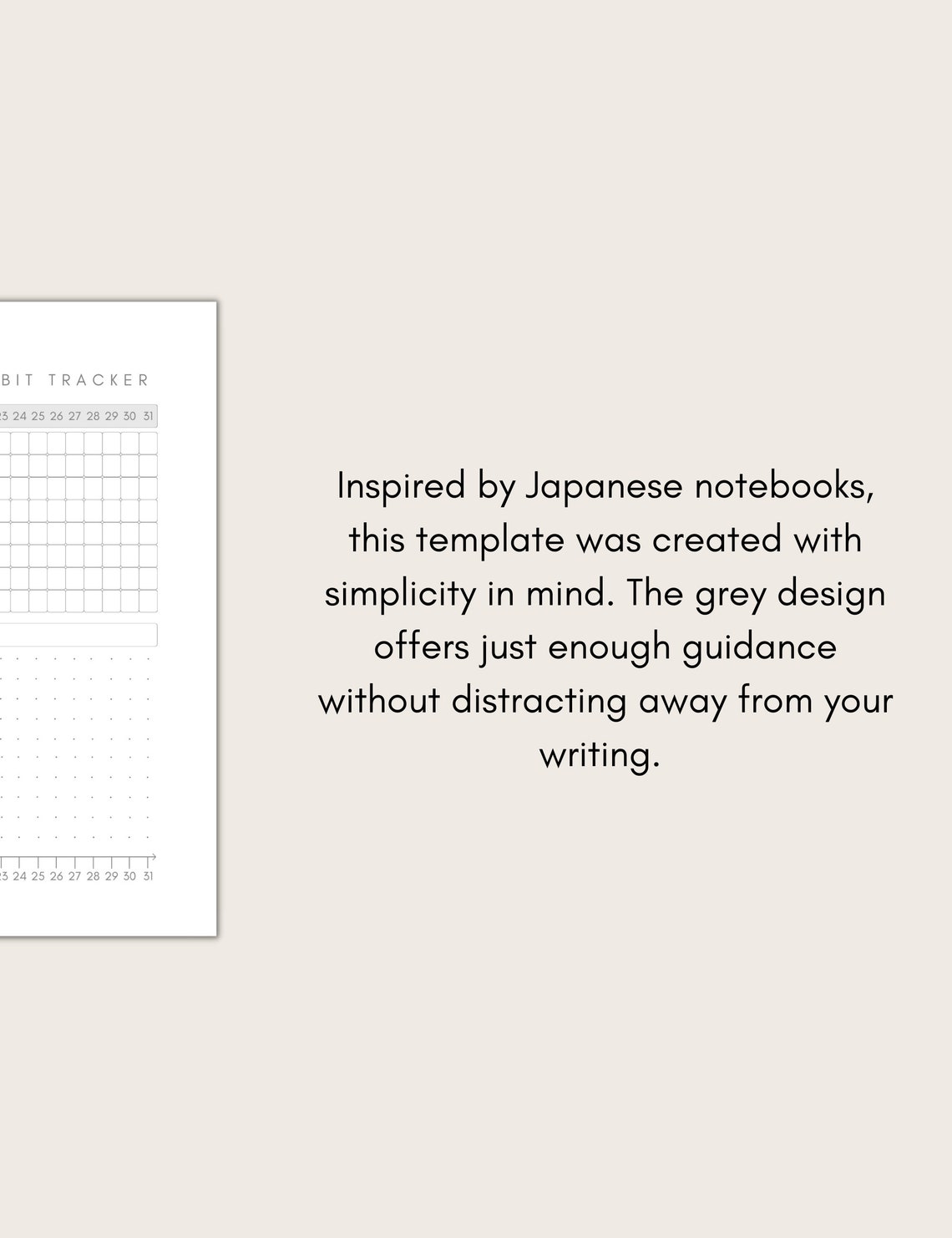Daily Habit Tracker | Mood Sleep Tracker | Monthly Planner Template ...