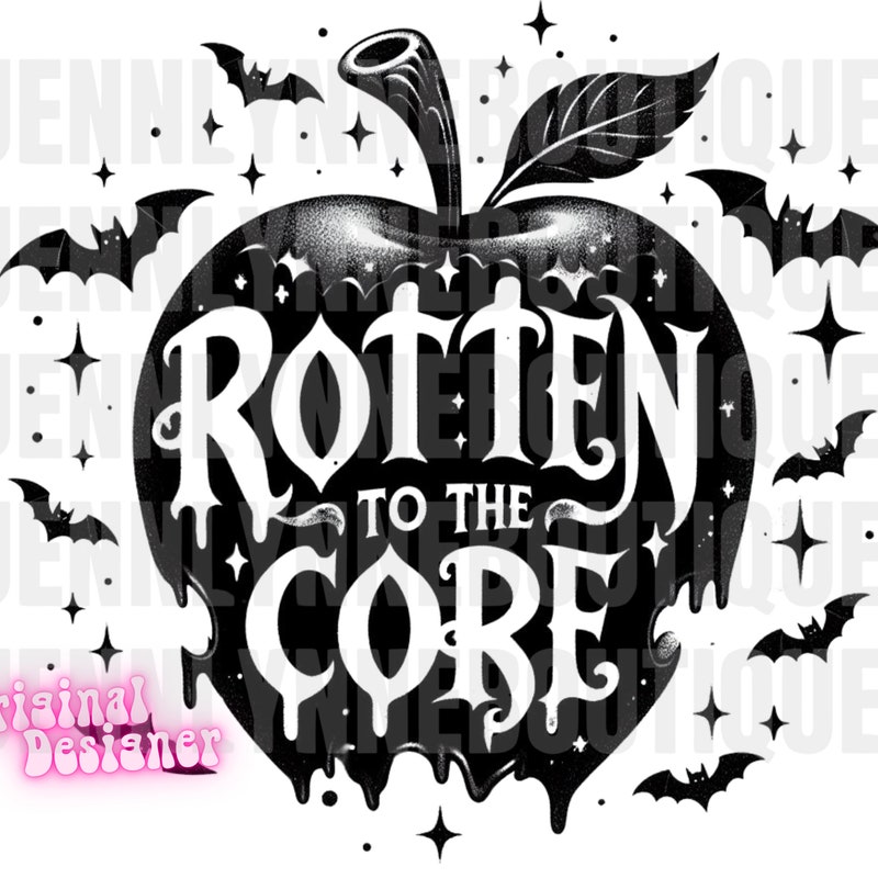 Rotten to the Core - Etsy