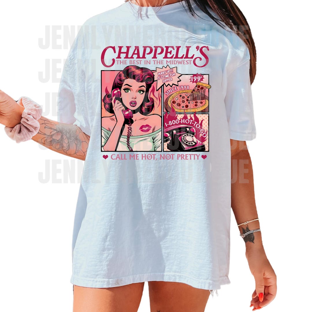 Chappell's Hot to Go Shirt, Call Me Hot Not Pretty Sweatshirt, Pink ...