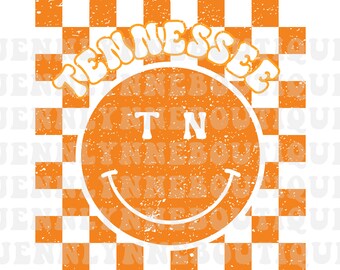 Tennessee Smiley Face - Etsy